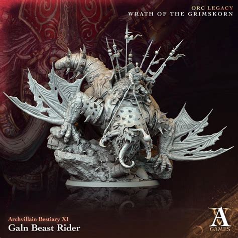 3d printable archvillain bestiary vol xΙ by archvillain games