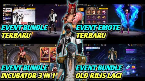 BOCORAN FF EVENT TOKEN RING BUNDLE DINO EVENT MOCO STORE EMOT EVENT