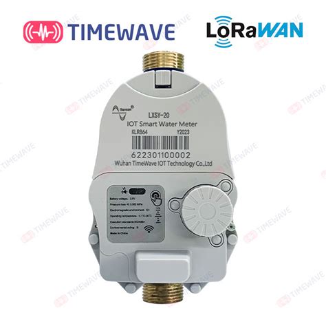 Intelligent Wireless Water Flow Meter Lorawan Water Consumption Management