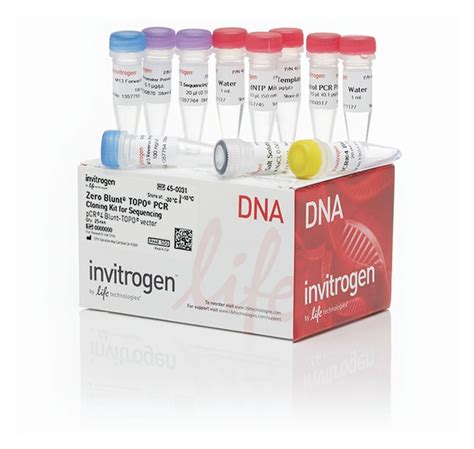 Invitrogen Zero Blunt TOPO PCR Cloning Kit For Sequencing Without