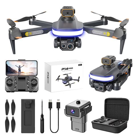 Blnvkop Wifi Fpv Drone With 4k Hd Esc Camera Altitude Hold Mode Foldable Rc Drone Quadcopter Fly