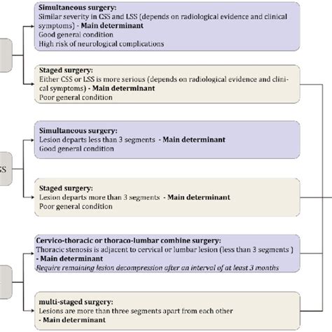 The Treatment Algorithm Of The Subtypes Of Tss For Cltss The Main