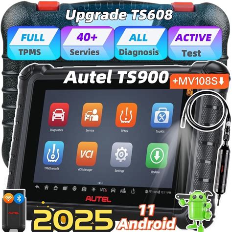autel maxitpms ts900 obd2 scanner tpms sensors programming