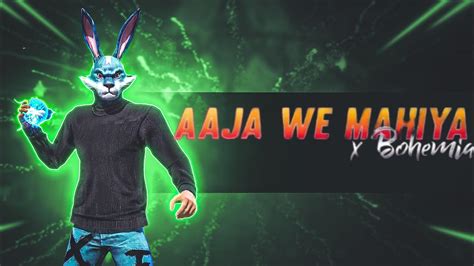 Booming Fire 🔥 Aaja We Mahiya X Bohemias Epic Free Fire Song Status
