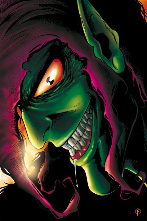 Green Goblin Зеленый гоблин Норман Озборн Marvel Вселенная