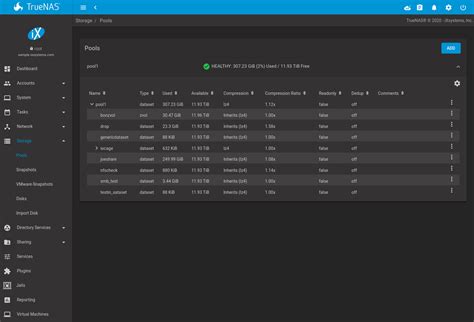 Storage Truenas U User Guide Table Of Contents