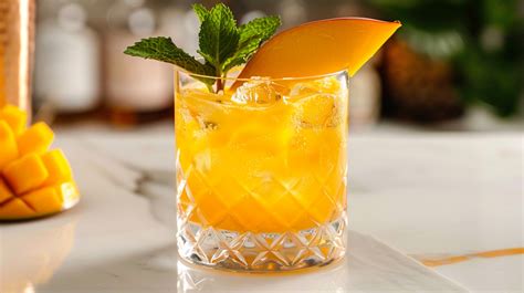 Mango Bourbon Smash Recipe