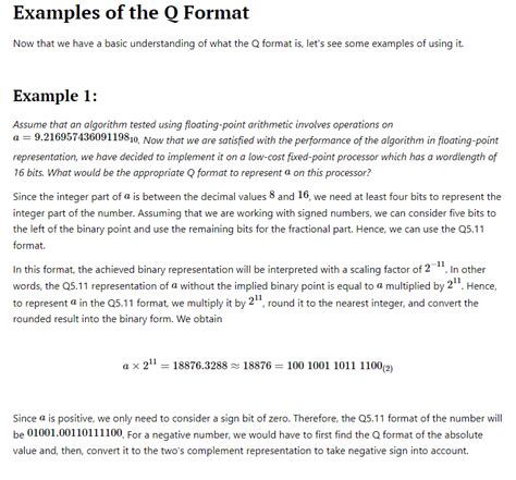 solved 4 fixed point multiplication use format q6 2 10