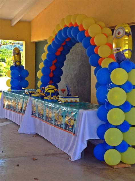 Despicable Me Minions Birthday Party Ideas Photo 8 Of 13 Catch My