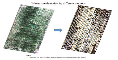 Remote Sensing Free Full Text A New Method For Crop Row Detection
