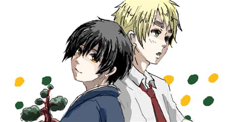 アーサー・カークランド 手ブロからひっぱってきた そるるのイラスト Pixiv
