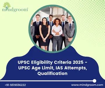UPSC Age Limit For IAS 2025 Eligibility Attempts