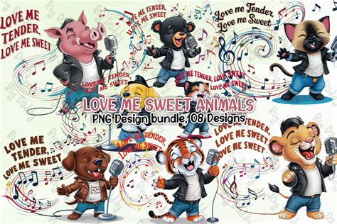Love Me Sweet Clipart Png Graphic By Big Daddy · Creative Fabrica