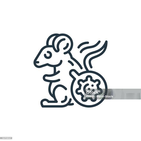 滑鼠向量圖示隔離在白色背景上大綱細線滑鼠圖示的網站設計和移動應用程式開發細線滑鼠輪廓圖示向量圖示向量圖形及更多互聯網圖片 Istock