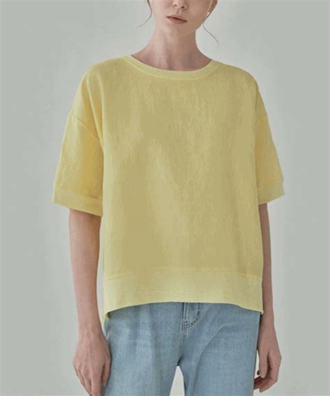 봄 여름 40 50대 미시 엄마옷 반팔 캐주일 데일리 루즈핏 라운드 린넨 티셔츠 블라우스