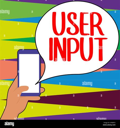 Inspiration Showing Sign User Input Word Written On Any Information Or