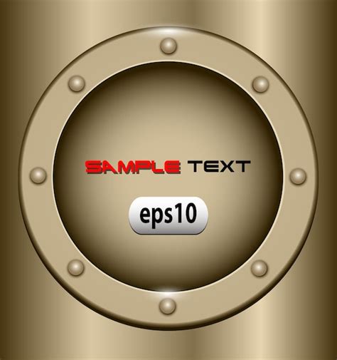 Premium Vector Background Gold With Polished Metal Texture