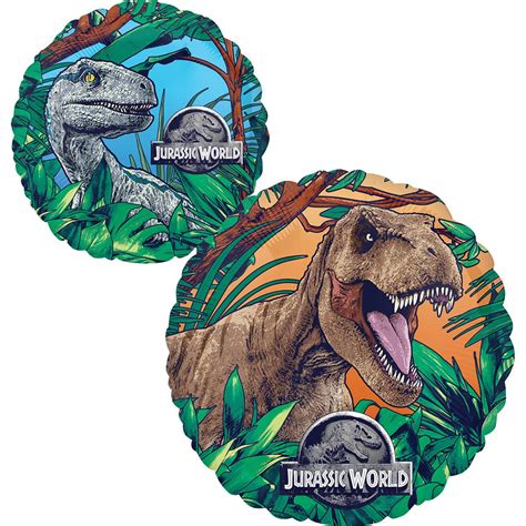 Jurassic World Double Sided Mylar Balloon 18 1 Ct — Zurchers