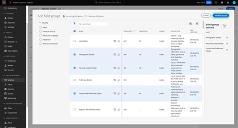 Create And Edit Schemas In The Ui Adobe Experience Platform