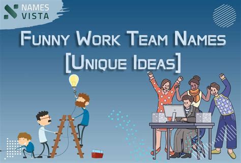 530 Funny Work Team Names Unique Ideas