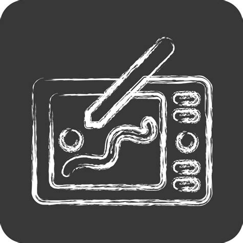 Icon Design Suitable For Branding Symbol Chalk Style Simple Design Editable Design Template