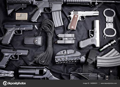 Weapon And Military Equipment Stock Photo By Fotofabrika 146886201