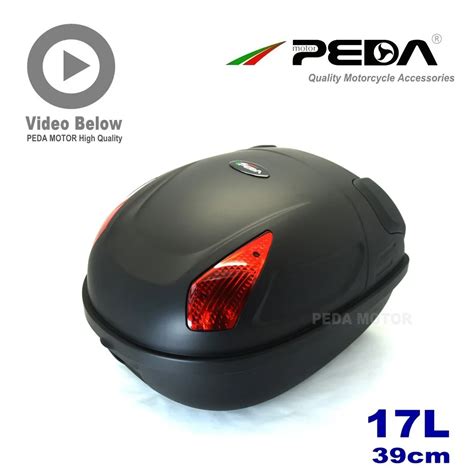 자전거 상자 Ebike 수하물 전기 스쿠터 트렁크 오토바이 탑 케이스 17l Abs Pp 하드 테일 박스 수하물 케이스 Bfor Niu Supersoco 탑 유형