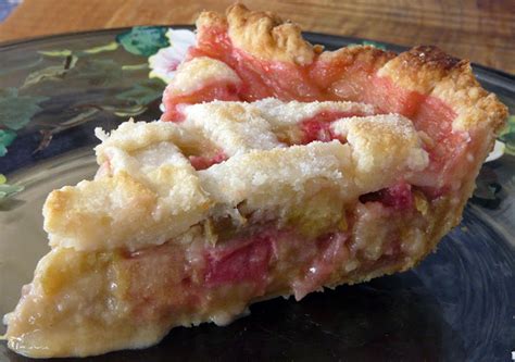 Cette Recette Facile De Tarte à La Rhubarbe Est La Meilleure Au Monde