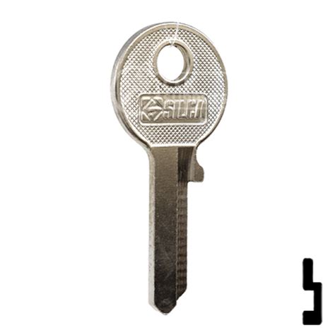 Uncut Key Blank Dirak Fire Panel Emk1 Si