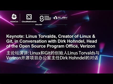 Free Video Linus Torvalds Conversation On Linux And Git Development From CNCF Cloud Native