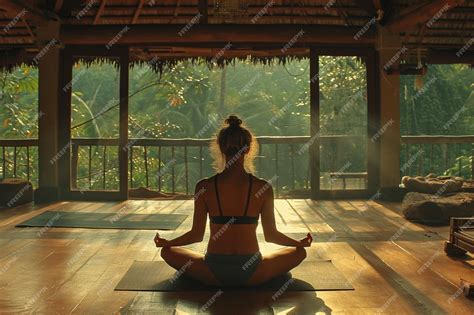 Premium AI Image | International yoga day system of psychopractice a ...