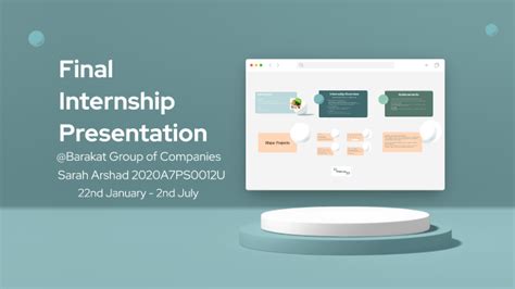Final Internship Insights By Sarah Arshad On Prezi