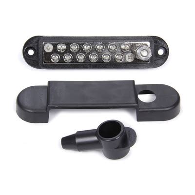 Black Terminal Block Pancho S Racing Products