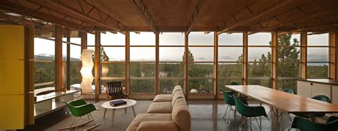 Photo 3 Of 8 In An Oregon Prefab Frames An Infinite View With An Impressive Wall Of Windows From