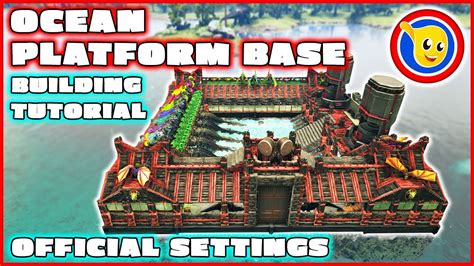 Ark How To Build An Ocean Platform Base Building Tutorial Official