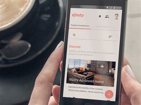 Xfinity Mobile Dash Concept Android App Design App Design