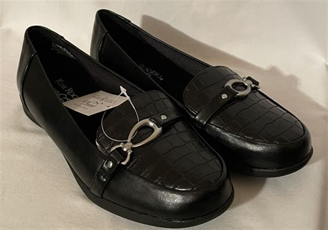 Kim Rogers Womens Black Blayne Flats EBay