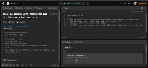 Leetcode Pandas Python Dataanalysis Aprendizajeconstante