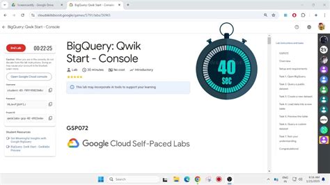 Bigquery Qwik Start Console Gsp072 2025 Solution Youtube