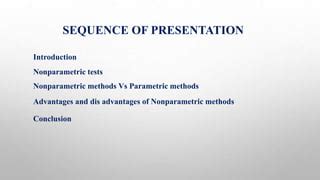 Parametric And Non Parametric Methods PPTX