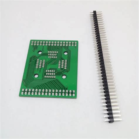 Pcb Board For Qfp64 Tqfp64 Lqfp64 Socketclamshell Structure