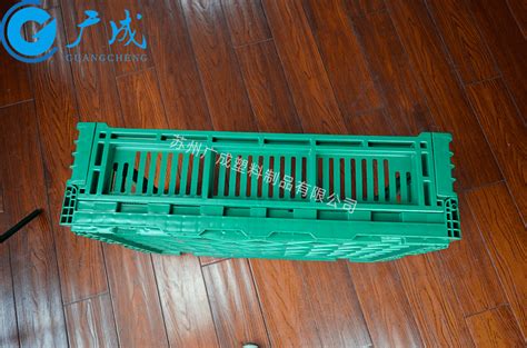 6517折叠周转筐 600 500 170塑料折叠筐 苏州塑料折叠筐厂家