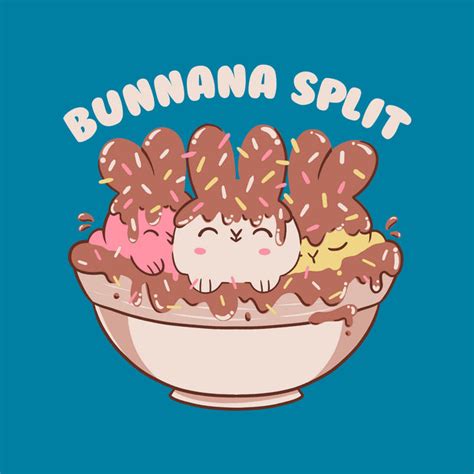 Bunny Banana Split Unisex Basic Tank Tobefonseca By Teefury