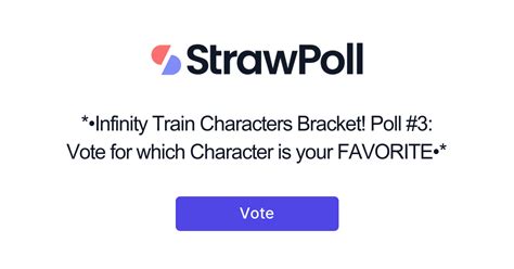 Infinity Train Characters Bracket Poll 3 Vote For Which Character Is