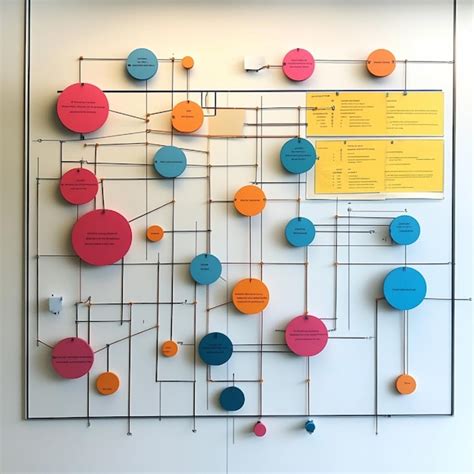 Ai Generated Task Dependencies And Workflow Diagram Outlined Premium Ai Generated Image