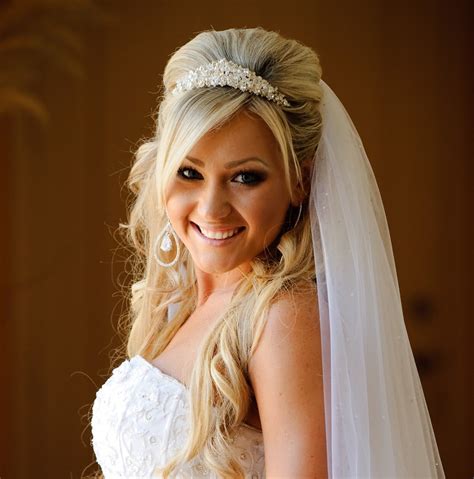 20 Swoon Worthy Wedding Hairstyles With Tiara And Veil