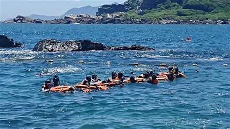 新北貢寮和美國小結合在地特色 浮潛迎開學 生活 中時