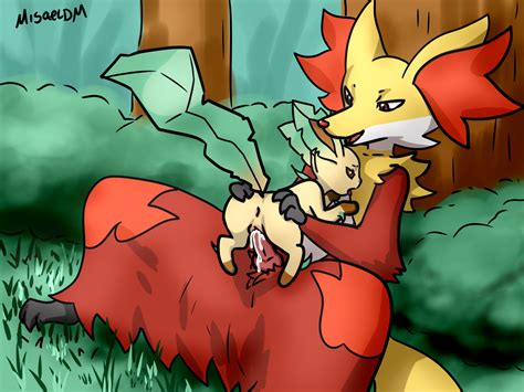 Post 2724152 Delphox Leafeon Misaeldm Porkyman