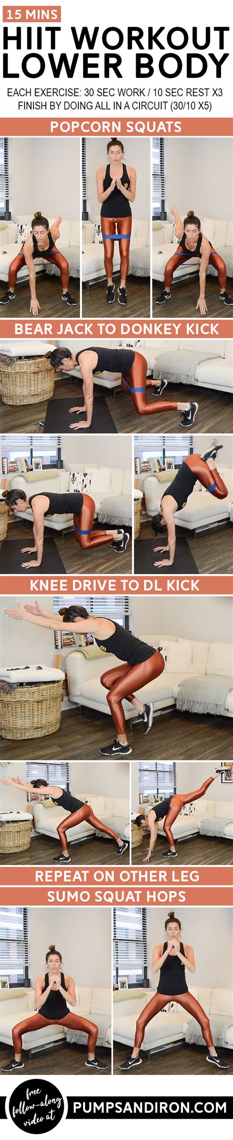 Hiit Workout For Legs And Butt