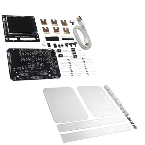 1 Set M162 Lcr Meter Diy Kit Portable Capacitance Tester